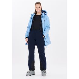 WHISTLER Damen Skihose "YARRA", blau, Gr. 38, mehrfarbig, 94% Polyester, 6% Elasthan, Hosen, mit wasserdichter 3-Lagen-Membran