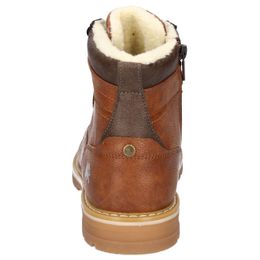 Lerros Herren Winterboots, Gr. 43, braun, Lederimitat, Schuhe, Winterstiefel mit Warmfutter