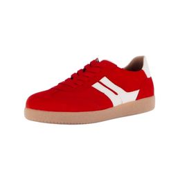 Gabor Damen Sneaker "Gabor Sneaker Nappaleder", Gr. 37, wei&szlig;, Nappaleder, Schuhe