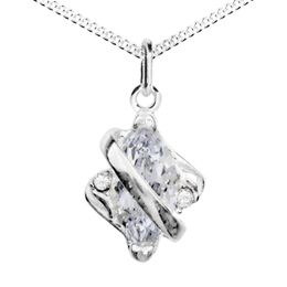 OSTSEE-SCHMUCK Damen Kette mit Anh&auml;nger "OSTSEE-SCHMUCK Kette mit Anh&auml;nger Paola Kette mit Anh&auml;nger Paola", 45cm, Silber 925 (Sterlingsilber), L: 40,