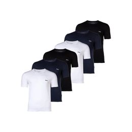 BOSS Herren T-Shirt "T-Shirt T-Shirt RN 3P Classic 6er Pack", blau, Gr. L, Obermaterial: 100% Baumwolle CO., Shirts