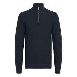 Blend Herren Troyer "Troyer BHMGOMAZA", schwarz, Basic, Gr. XL, unifarben, Feinstrick, Obermaterial: 100% Baumwolle CO., Pullover