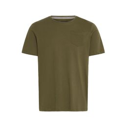 Blend Herren Rundhalsshirt "Rundhalsshirt BHJAGO", gr&uuml;n, Gr. XXL, Obermaterial: 100% Baumwolle CO., Shirts