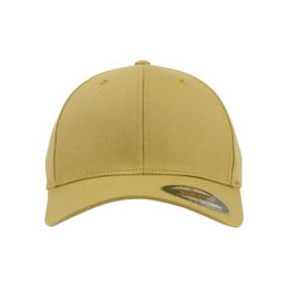 Flexfit Flex Cap "Flexfit Unisex Flexfit Combed"curry, Gr. XS, unifarben, 63% Polyester, 34% Baumwolle, 3% Elasthan, Caps
