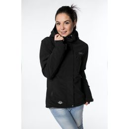 DEPROC Active Damen Winterjacke "MONTREAL WOMEN", schwarz, Gr. 50, 96% Polyester; 4% Elastan, Jacken, auch in Gro&szlig;en Gr&ouml;&szlig;en erh&auml;ltlich