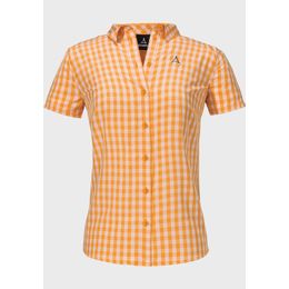 Sch&ouml;ffel SCH&Ouml;FFEL Damen Outdoorbluse "Hiking CIRC Blouse Style Dalfoss WMS", orange, Gr. 40, Oberstoff: 100% Polyester, Blusen