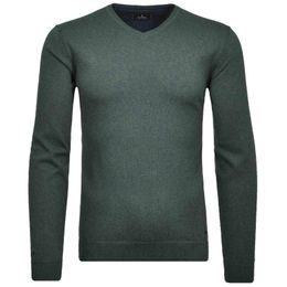 Ragman Herren Longpullover, gr&uuml;n, Gr. XL, 95% Baumwolle 5% Cashmere, Pullover