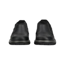 IMac Herren Slipper "IMac Slipper Nubukleder", Gr. 40, schwarz, Nubukleder, Schuhe