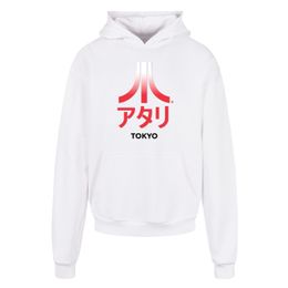 F4NT4STIC Herren Kapuzenpullover "Atari Tokyo Retro Arcade Games", wei&szlig;, Gr. S, Obermaterial: 100% Baumwolle, Pullover, Premium Qualit&auml;t