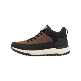 Rieker Herren Sneaker "Rieker Sneaker Lederimitat", Gr. 44schwarz, braun, Lederimitat, Schuhe