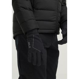 Jack Wolfskin Herren Fahrradhandschuhe "REFL WINTER GLOVE", schwarz, Gr. XS, Oberstoff: 92% POLYESTER, 8% ELASTHAN; Kontrastmaterial 1: 100%