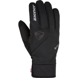 Ziener Damen Fahrradhandschuhe "DONNI-Z WINDSTOPPER by GORE TEX LABS PrimaLoft"schwarz, Gr. 8, Kunstfaser, Handschuhe, winddicht, atmungsaktiv, warm