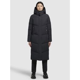 Khujo Damen Steppmantel "LUGA", blau, Gr. M, unifarben, 70% Baumwolle, 30% Polyamid, M&auml;ntel