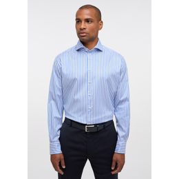 Eterna Herren Langarmhemd "COMFORT FIT"himmelblau, Gr. 46, Twill, 100% cotton, Hemden