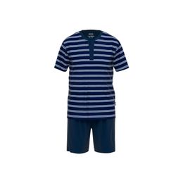 Ceceba Herren Schlafanzug "Pyjama Philadelphia", Gr. 5XL, blau, Obermaterial: 100% Baumwolle CO., Homewear-Sets