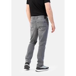 Stooker Men Herren 5-Pocket-Hose "Men Frisco Colour Straight Fit Men", grau, Gr. 38, Twill, 84% Baumwolle, 14% Polyester, 2% Elasthan, Hosen,