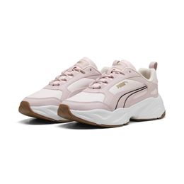 Puma Damen Sneaker "Cassia 2.0 Sneakers Damen", Gr. 37, weiß, Obermaterial: Textil, Synthetik, Leder; Futter: Textil; Innensohle: Textil; Laufsohle:
