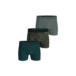 Bj&ouml;rn Borg BJ&Ouml;RN BORG Herren Boxershorts "Boxershort Cotton Stretch Boxer 3P 3er Pack", Gr. XXL, gr&uuml;n, Obermaterial: 95% Baumwolle CO. 5% Elasthan EL.,