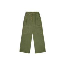 Damen Jogginghose "Sailor Pants W", grün, Gr. L, Alpha Industries, Obermaterial: 100% Baumwolle, Hosen
