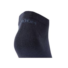 JOOP! JOOP Damen Sneakersocken "Socken Unisex premium essential organic cotton Sneaker 6p 6er Pack", Gr. 43, blau, Obermaterial: 62% Baumwolle CO(Bio). 36%