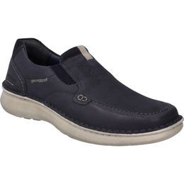 Josef Seibel Herren Slipper "Alan 01, indigo", Gr. 44indigo, Obermaterial: 100% Rindsleder Leather cow., Schuhe