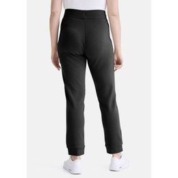 STOOKER WOMEN Damen Sporthose "JUDY II Sporthose", schwarz, Gr. L, angeraute Sweatware, 70% Polyester, 27% Baumwolle, 3% Elasthan, Hosen, Sporthose