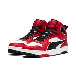 Puma Herren Sneaker "RBD BREAK MID", Gr. 47, bunt, Leder, mehrfarbig, Schuhe