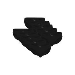 Tom Tailor Herren Slip "Slip Mini Slip 10er Pack 10er Pack", Gr. XXL, schwarz, Obermaterial: 100% Baumwolle CO., Unterhosen