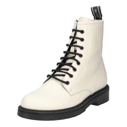 Nero Giardini Damen Schn&uuml;rstiefelette "Nero Giardini Stiefelette Leder", Gr. 36, beige, Leder, Schuhe