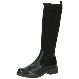 Caprice Damen Stiefel "Caprice Stiefel Leder/Textil", Gr. 39, schwarz, Leder, Textil, Schuhe