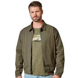 Casamoda Herren Langjacke "Casamoda Jacke uni", gr&uuml;n, Gr. L, 100% Baumwolle, Jacken
