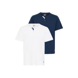 Blend Herren T-Shirt "T-Shirt BHMBHOLEY", blau, Gr. M, Obermaterial: 50% Baumwolle CO. 50% Polyester PES., Shirts