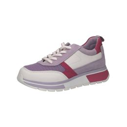 Caprice Damen Sneaker "Caprice Sneaker Leder/Textil", Gr. 36, bunt, Leder, Textil, Schuhe
