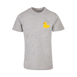 F4NT4STIC Damen T-Shirt "Yellow Rubber Duck TEE UNISEX", grau, Gr. M, Obermaterial: 100% Baumwolle, Shirts, Print