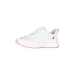 Trollkids Sneakers "Alesund" in Wei&szlig;/ Rosa - 42% | Gr&ouml;&szlig;e 31 | Kindersneakers
