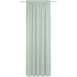 Vorhang Adam, B:142cm H:145cm, blau, Jacquard, Baumwolle, Wohnzimmer, Gardinen, "Easy Diamond", aus 100% Bio-Baumwolle