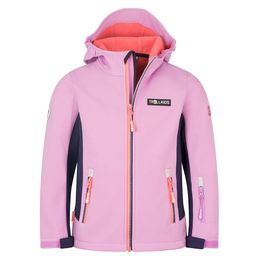 Trollkids Softshelljacke " Oslofjord" in Rosa - 58% | Gr&ouml;&szlig;e 176 | Kinder-outdoor-jacken