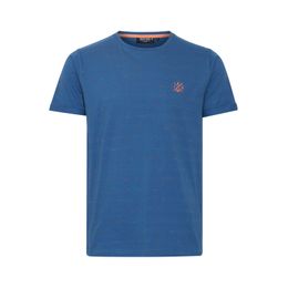 INDICODE Herren T-Shirt "T-Shirt IDGabrix", blau, Gr. XXL, Obermaterial: 98% Baumwolle CO. 2% Polyester PES., Shirts