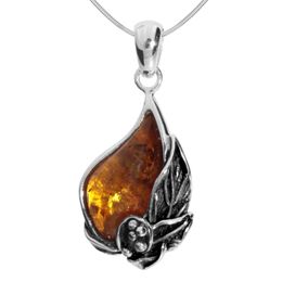 OSTSEE-SCHMUCK Damen Kette mit Anh&auml;nger "OSTSEE-SCHMUCK Kette mit Anh&auml;nger Jana 35", 45cm, Silber 925 (Sterlingsilber), L: 42, silber, Silber 925