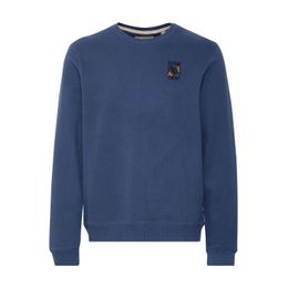 Blend Herren Rundhalspullover "Rundhalspullover BHSweatshirt", blau, Gr. L, Obermaterial: 100% Baumwolle CO., Pullover