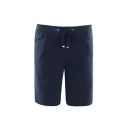 Hajo Damen Jogginghose "Shorts", blau, Gr. XXXL, Obermaterial: 62% Baumwolle CO. 38% Polyester PES., Hosen