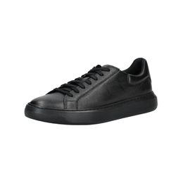 Geox Herren Sneaker "Geox Sneaker Leder", Gr. 44, schwarz, Leder, Schuhe