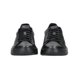 Geox Herren Sneaker "Geox Sneaker Leder", Gr. 43, schwarz, Leder, Schuhe