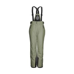 Killtec Mädchen Skihose "KSW 213 GRLS SKI PNTS", grün, Gr. 128, Obermaterial: 100% Polyester;Futter: 100% Polyester;Füllung: 100% Polyester, Hosen,