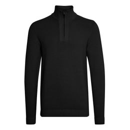 !Solid SOLID Herren Strickpullover "Strickjacke SDNick", schwarz, Gr. M, Obermaterial: 100% Baumwolle CO., Strickjacken