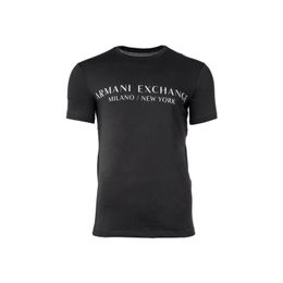 Armani Exchange Damen T-Shirt "T-Shirt 1er Pack"jet set, Gr. M, Obermaterial: 100% Baumwolle CO., Shirts