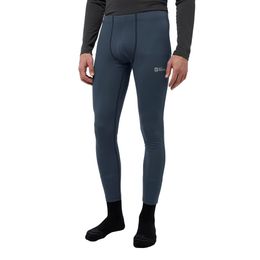 Jack Wolfskin Herren Funktionsleggings "INFINITE LIGHT PANTS M", blau, Gr. L, Obermaterial: 100% Polyester, Hosen