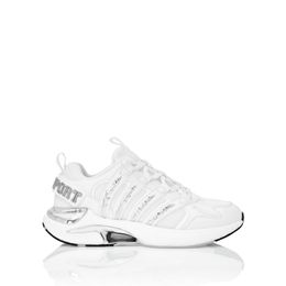 Plein Sport Herren Sneaker "Low-Top-Sneaker", Gr. 39, wei&szlig;, Schuhe