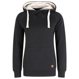 oxmo Damen Kapuzenpullover "Hoodie OXJulia", schwarz, Gr. S, Obermaterial: 60% Baumwolle CO. 40% Polyester PES., Sweatshirts