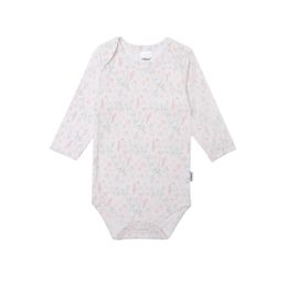 Liliput Jungen Body "Bl&uuml;mchen und ros&eacute;", Gr. 86, rosa, 100% Baumwolle, gebl&uuml;mt, Bodys, mit praktischen Druckkn&ouml;pfen